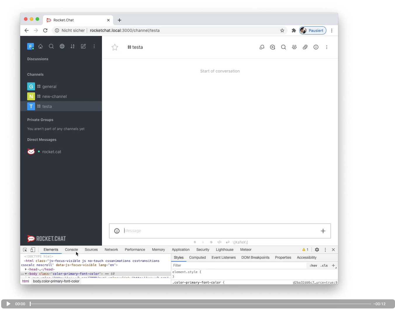 Send long message as attachment does not work anymore · Issue #18431 · RocketChat/Rocket.Chat ...